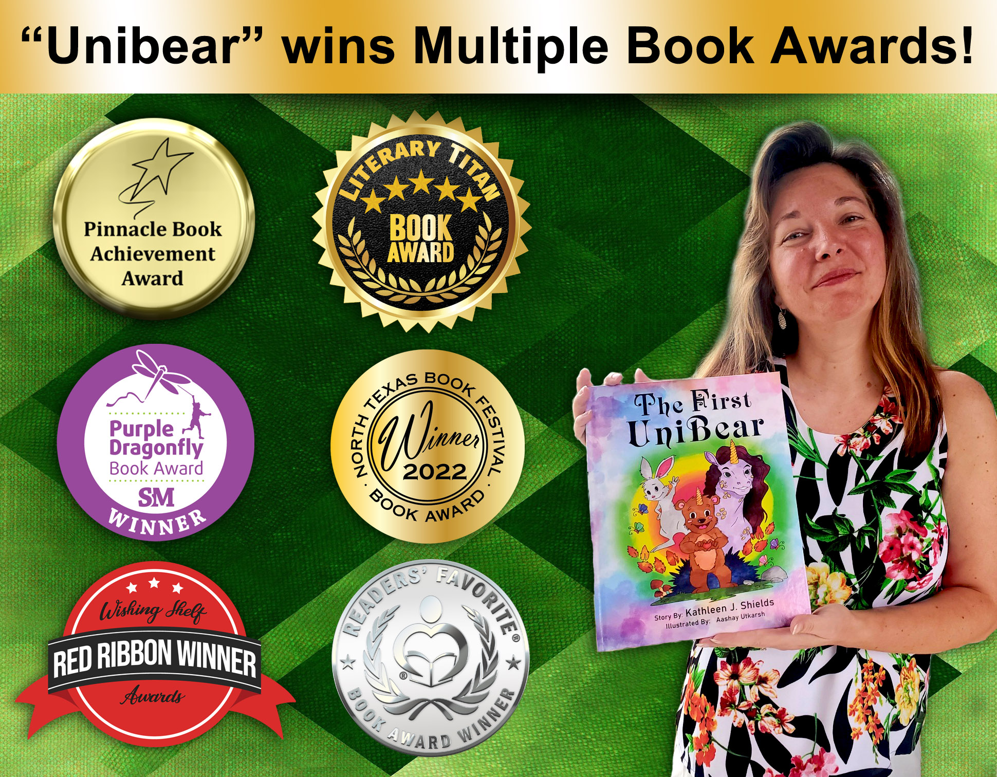 Unibear Wins Multiple Book Awards! - Kathleen J. Shields